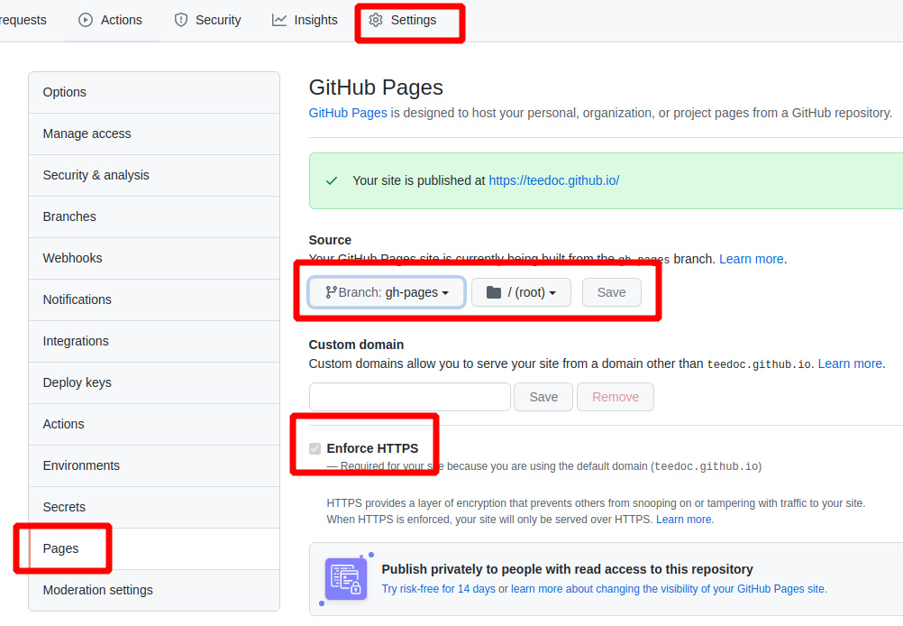teedoc website template | WenJie Shi